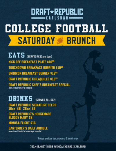Happenings - Draft Republic Carlsbad